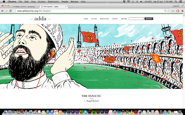 Jayesh Sivan - Illustrations: Illustration for Adda Stories