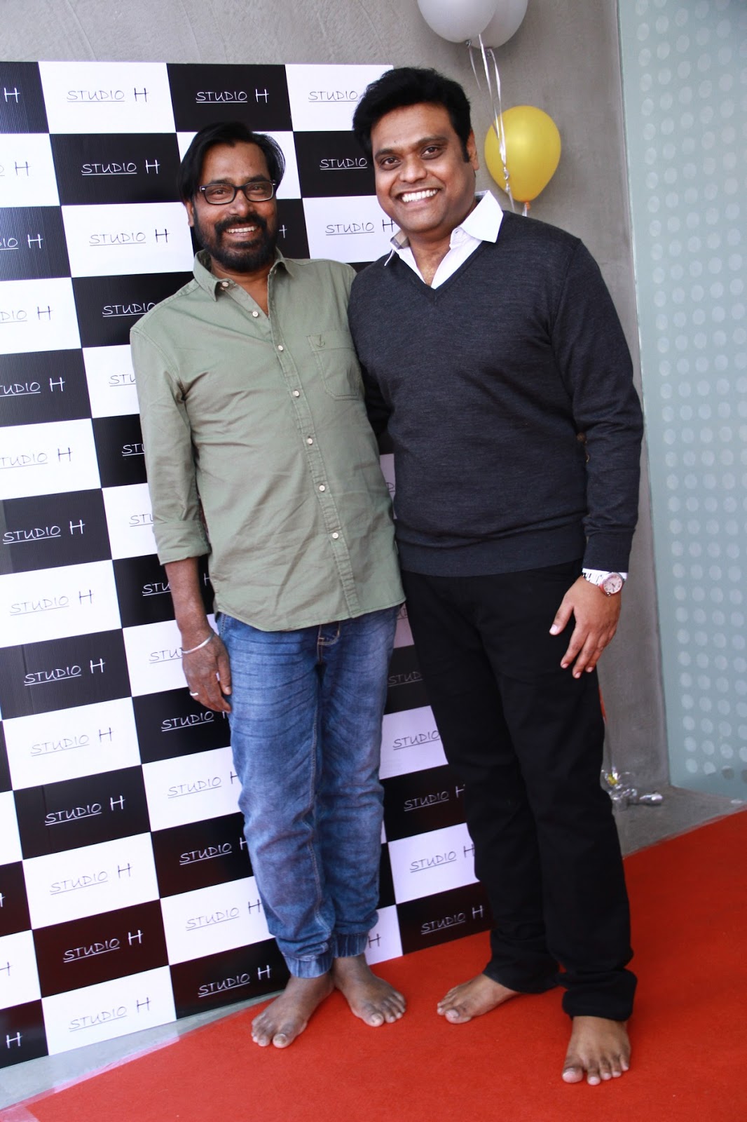 Surya,Shankar,Gautham Menon at Harris Jayaraj Studio H Launch Event ...