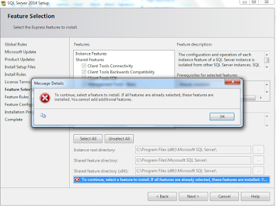 Oracle Apps Solutions: MS SQL Server Setup: To continue, select a ...