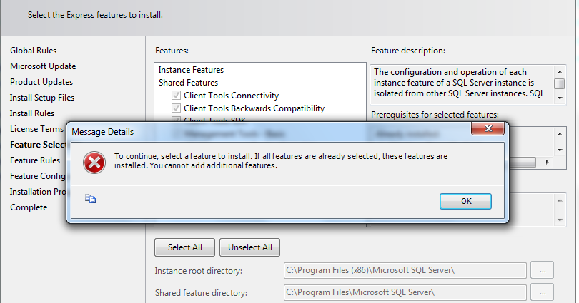 Oracle Apps Solutions: MS SQL Server Setup: To continue, select a ...
