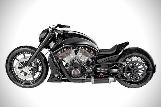 Passion For Luxury : Harley-Davidson Bat Bike V-Rod