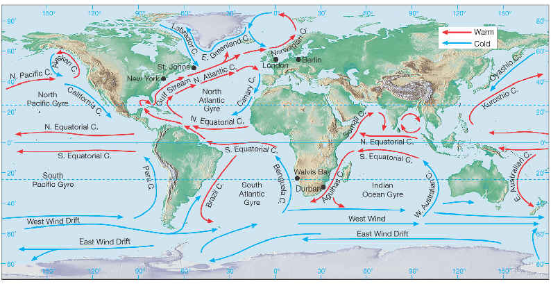 Oseanografi Fisika (OSFIS): ARUS LAUT DI DUNIA