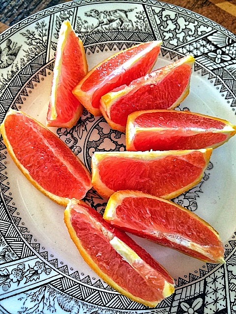 Content in a Cottage: Orange Sections For Breakfast