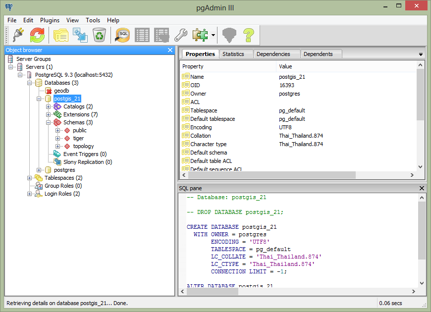 Nugis Free And Open Source Gis Geoinformatics Community And Sharing มาแล้ว Postgresql