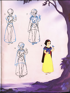 Filmic Light - Snow White Archive: "How To Draw Snow White" Book