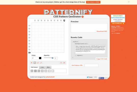 10 Background Pattern Generators