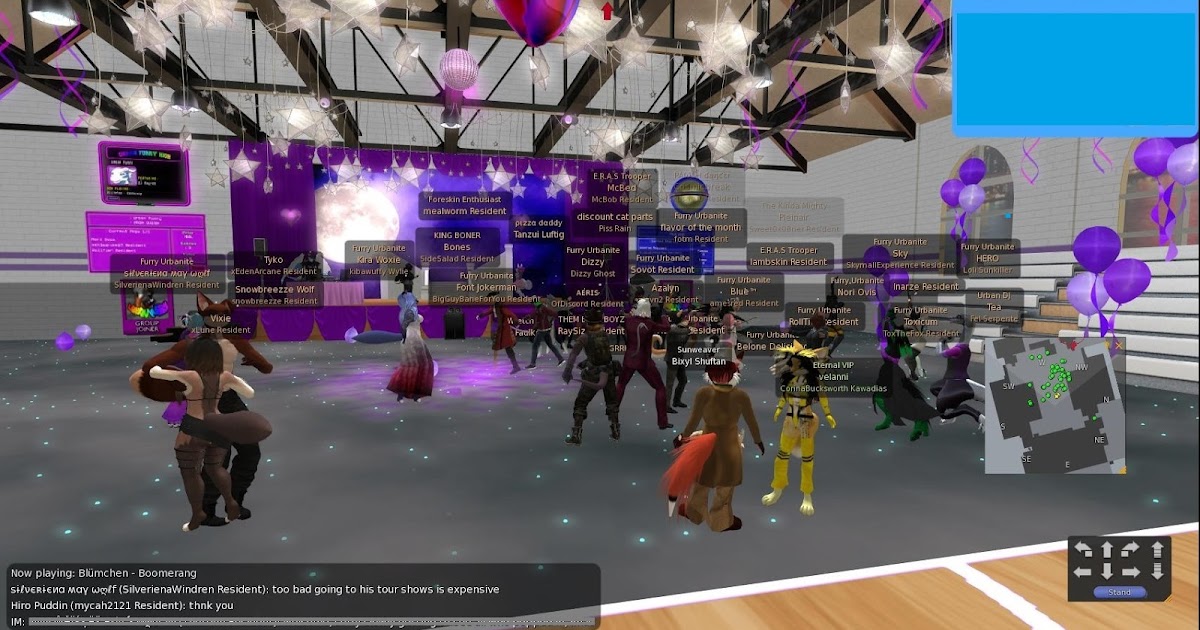Second Life Newser: Urban Furry's "Furry Prom"
