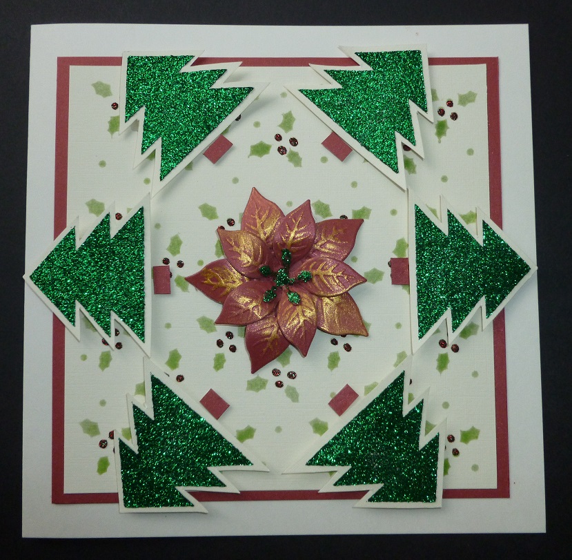 Jennifer's Crafting Rainbows : Another 'Sneaky Peek' Christmas Trees card.