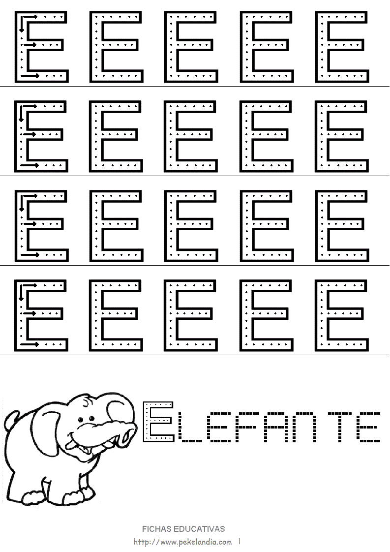 FICHAS DE APRENDIZAJE: VOCAL E