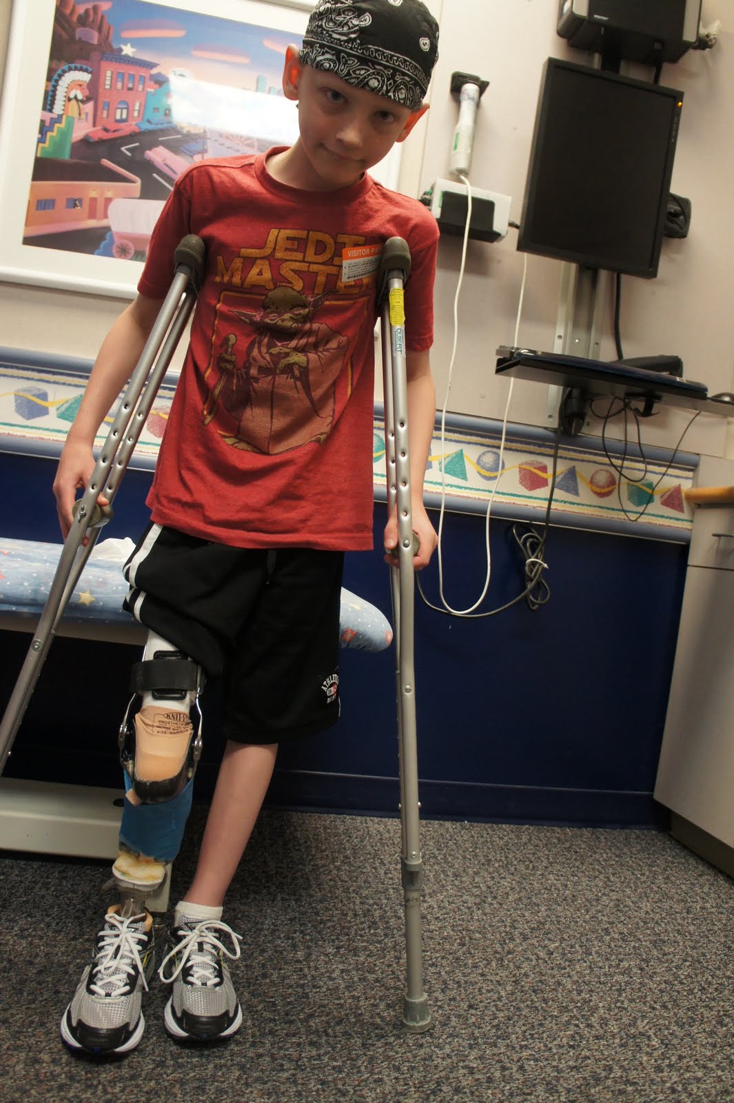 Steven Battles Cancer: Back to school/ The prosthetic: Part III