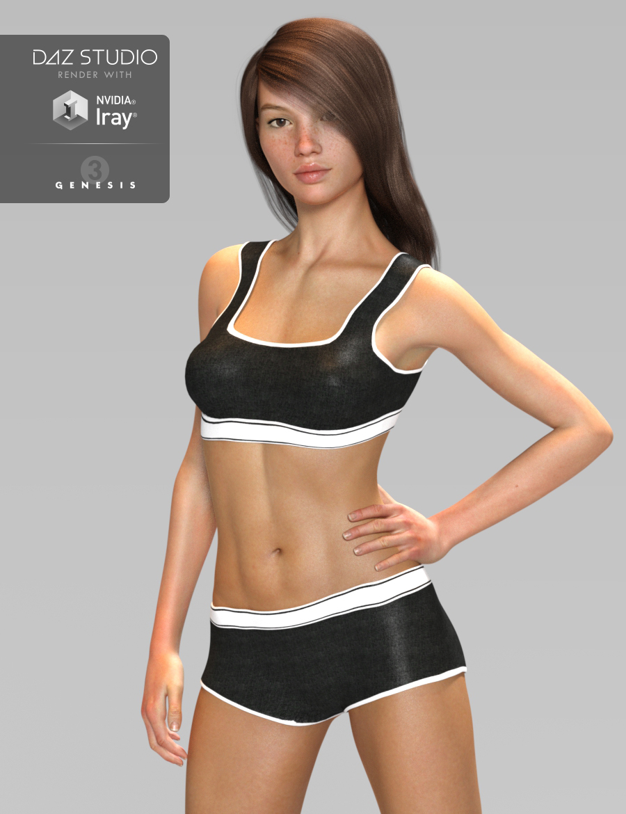 Digital Creations - Poser and DAZ Studio content: NEW Leah for Genesis 3 Female