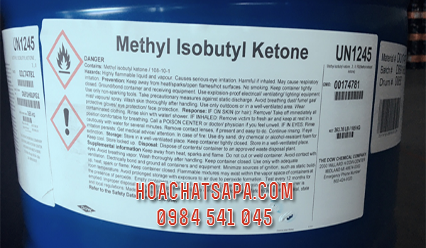 Dung môi Methyl Isobutyl Ketone - MIBK