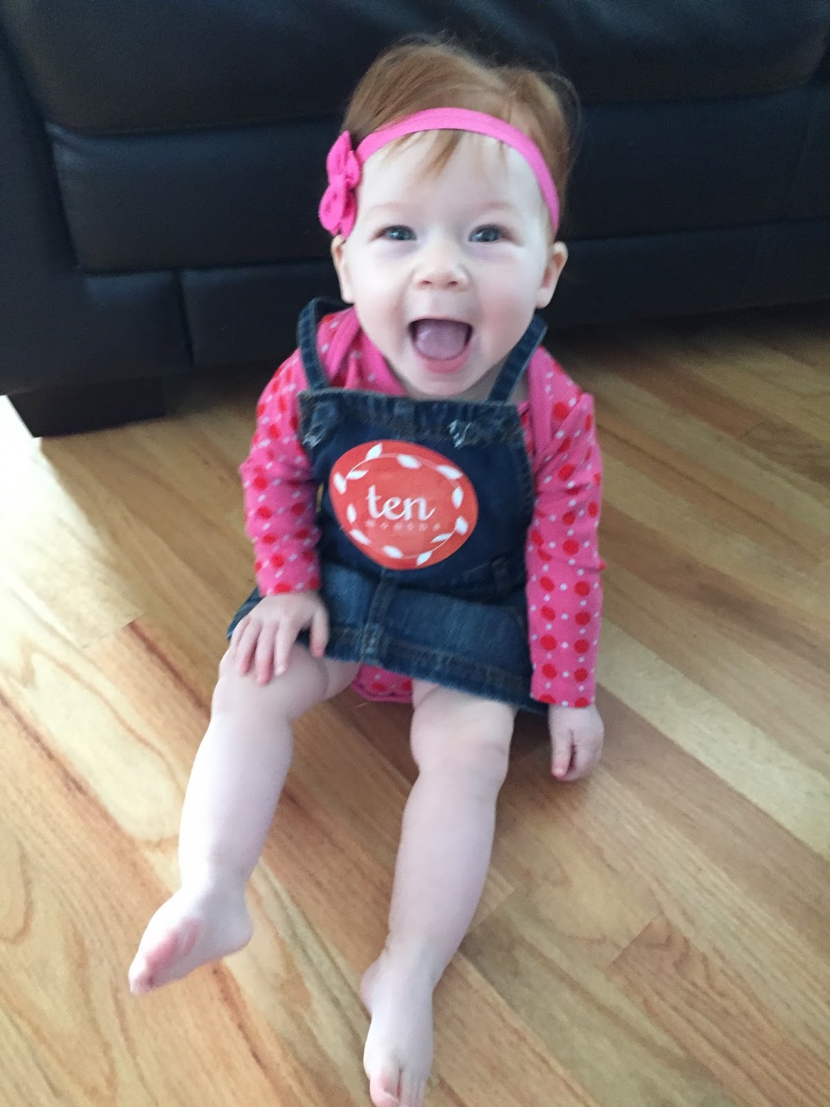 Baby Gills Sometimes Spills: She Has Entered The Double Digit Months