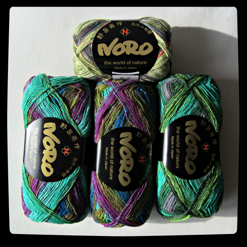 blueberry: Noro Kureyon Sock