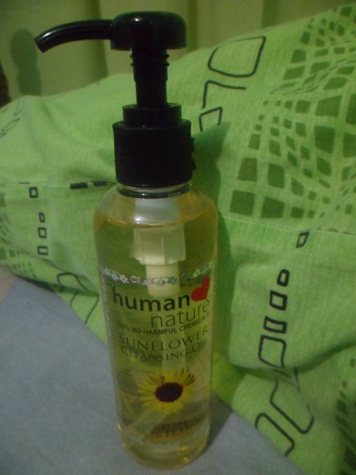 Human Nature Sunflower Cleansing Oil