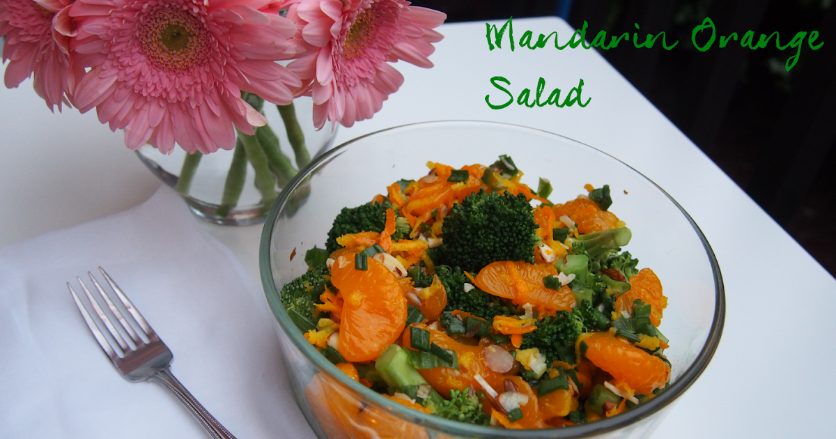 Natrunsfar Broccoli Mandarin Orange Salad