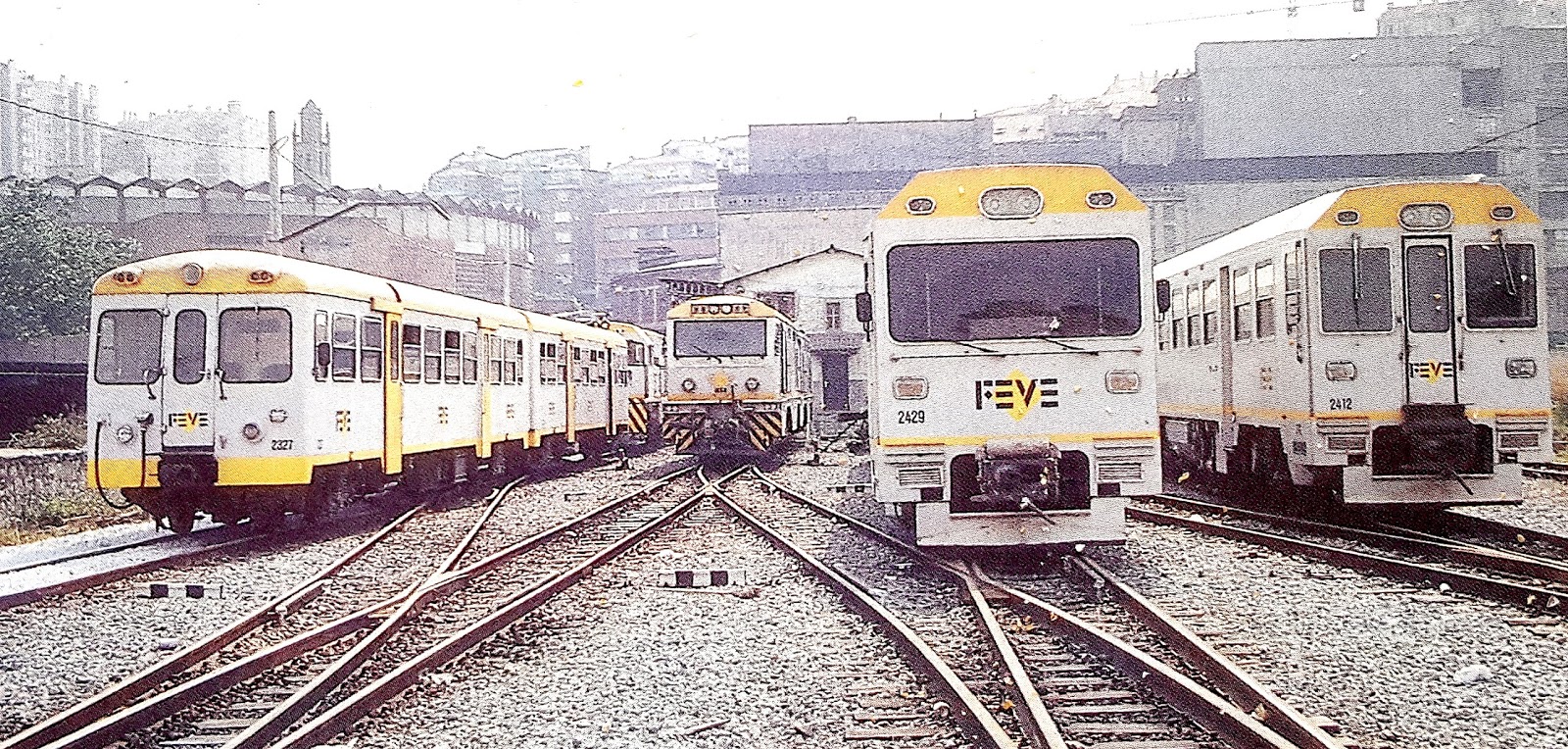 Trenes y tiempos: Crónicas de la vía estrecha (XLIV R): "Apolos" (FEVE ...