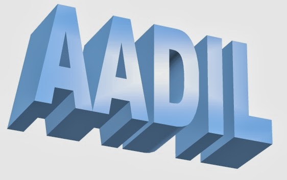 3D Name Logos: Aadil 3D