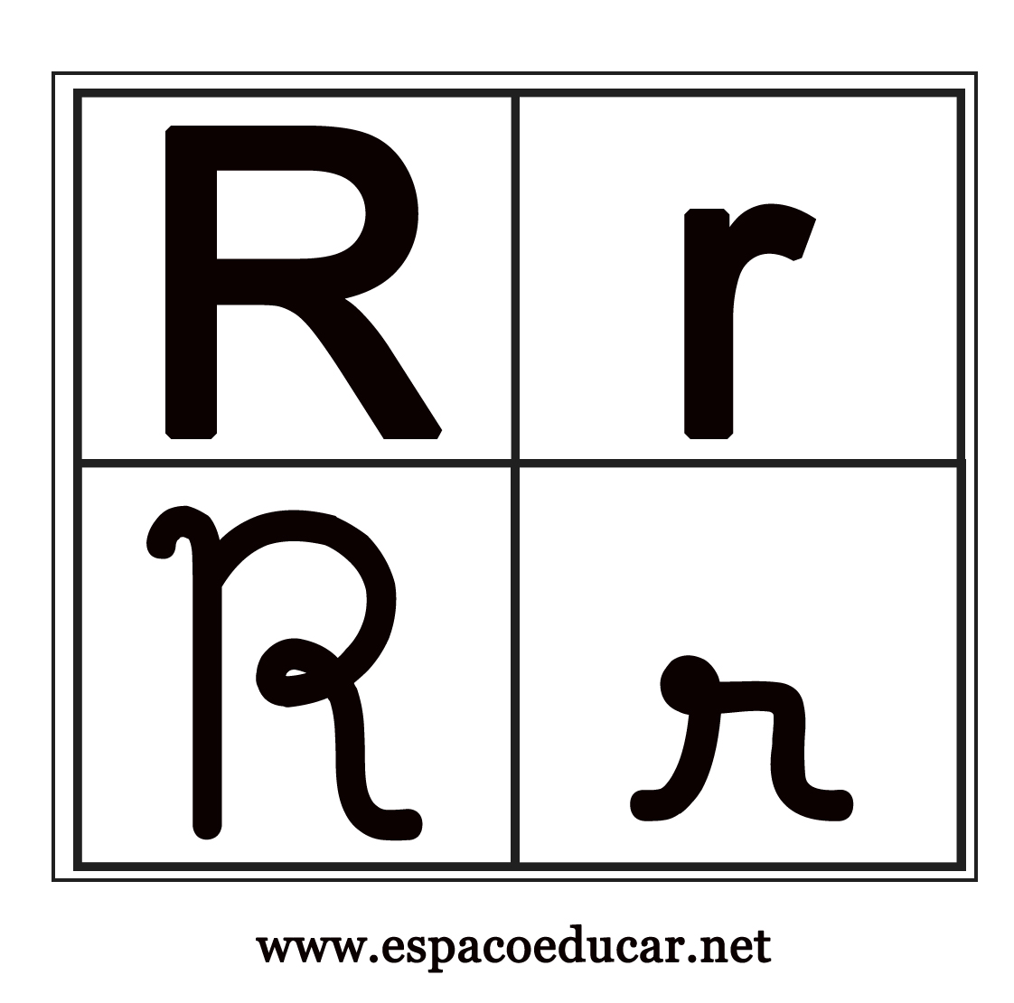 CARTAZES VARAL ALFABETO QUATRO 4 TIPOS DE LETRAS PARA A PAREDE DA SALA ...