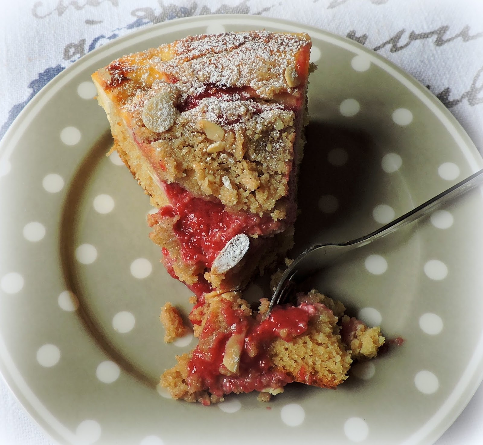 Raspberry Almond Breakfast Cake | The English Kitchen