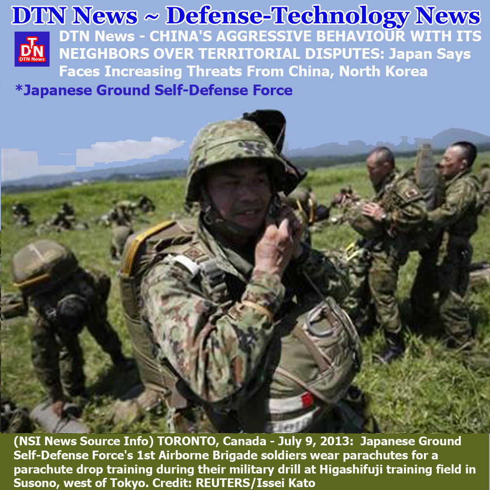 Defense War News Updates: DTN News - CHINA'S AGGRESSIVE BEHAVIOUR WITH ...