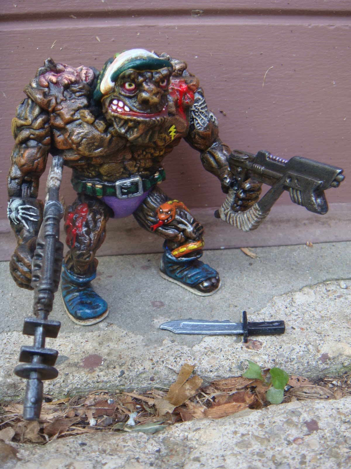 The Art and Obsessions of Mr. Joe Whiteford: TMNT Repaints: KRANG and ...