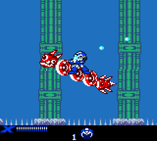 ROCKMAN X2 SOUL ERASER ENEMIES 07.銜尾鱔(Utuboros) - RMMH洛克人回憶之館