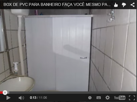 PVC PASSO A PASSO: BOX DE PVC PARA BANHEIRO - Rever