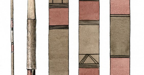 Alexis Demetriades Science Illustration: Bamboo and Bone Arrow Designs