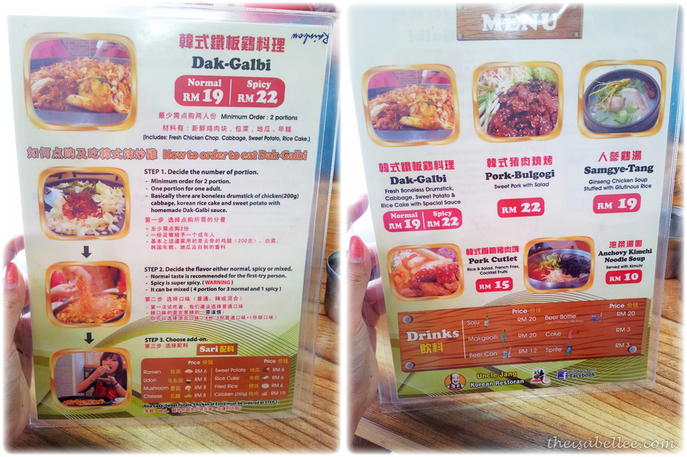 Isabel Lee | Malaysian Beauty & Lifestyle Blogger: Uncle Jang Korean ...