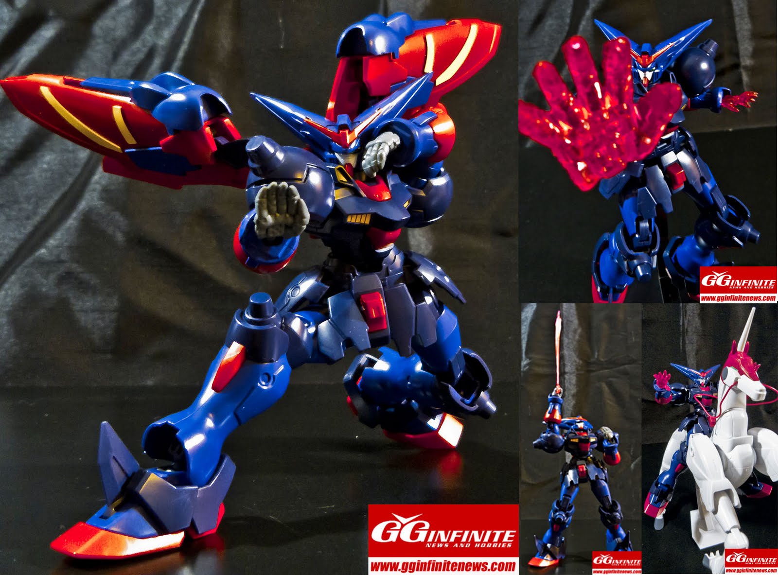 GUNDAM GUY: HGFC 1/144 GF13-001NH II Master Gundam & Fuuunsaiki ...