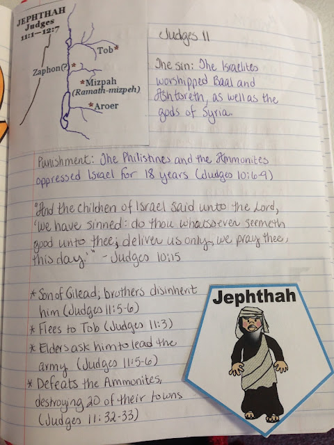 Tabernacle of Praise Children's Church: Jephthah