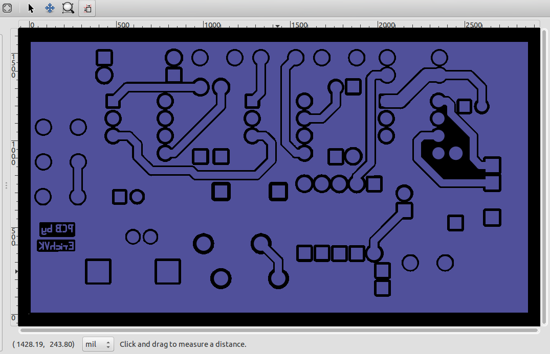 blog de VK5HSE: Importing or converting gerber files into gEDA PCB layouts
