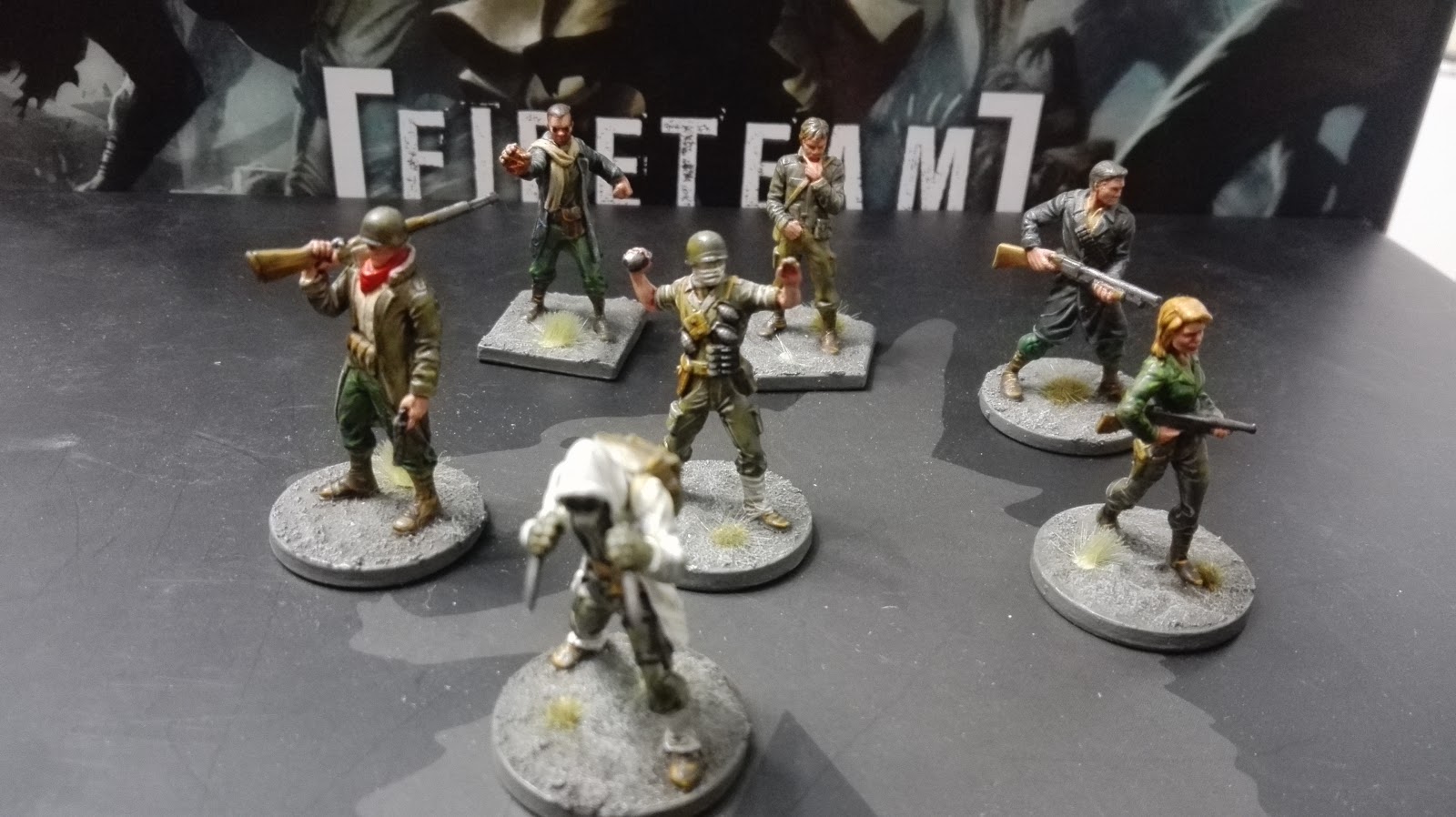 WAR PIN PALS: Pintando... Fireteam Zero (I)