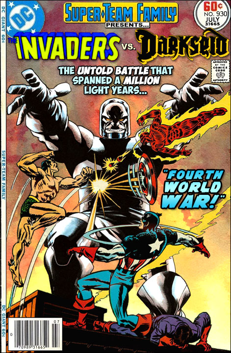 Super-Team Family: The Lost Issues!: The Invaders Vs. Darkseid