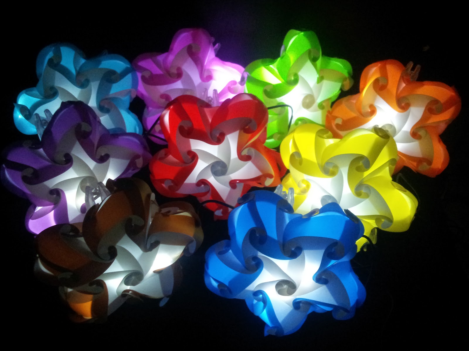 VLightDeco IQ Light Puzzle Pendant Jigsaw Lamp Styles: IQ Light Jigsaw ...