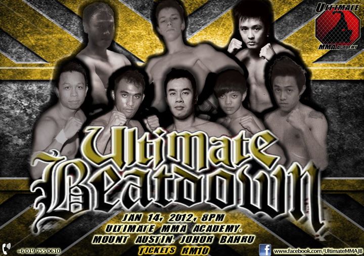 FightBah!: Borneo Combat Gym MMA fight at ULTIMATE BEATDOWN 6.