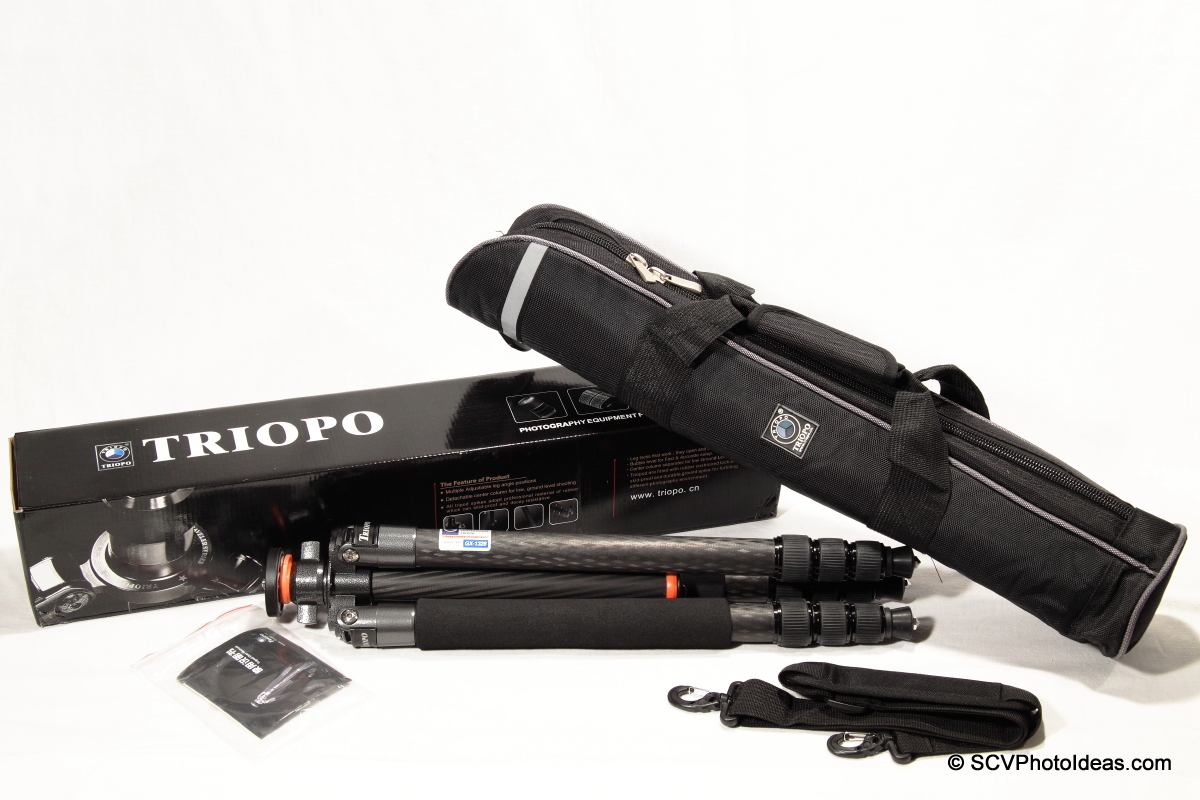 S.C.V. Photography Ideas: Triopo GX-1328 Carbon Fiber Classic Tripod Review