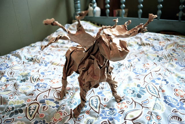 The Secret of Flight:: Paper Moose Tutorial!!
