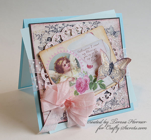 Victorian Paper Queen: Crafty Secrets Spring Cards