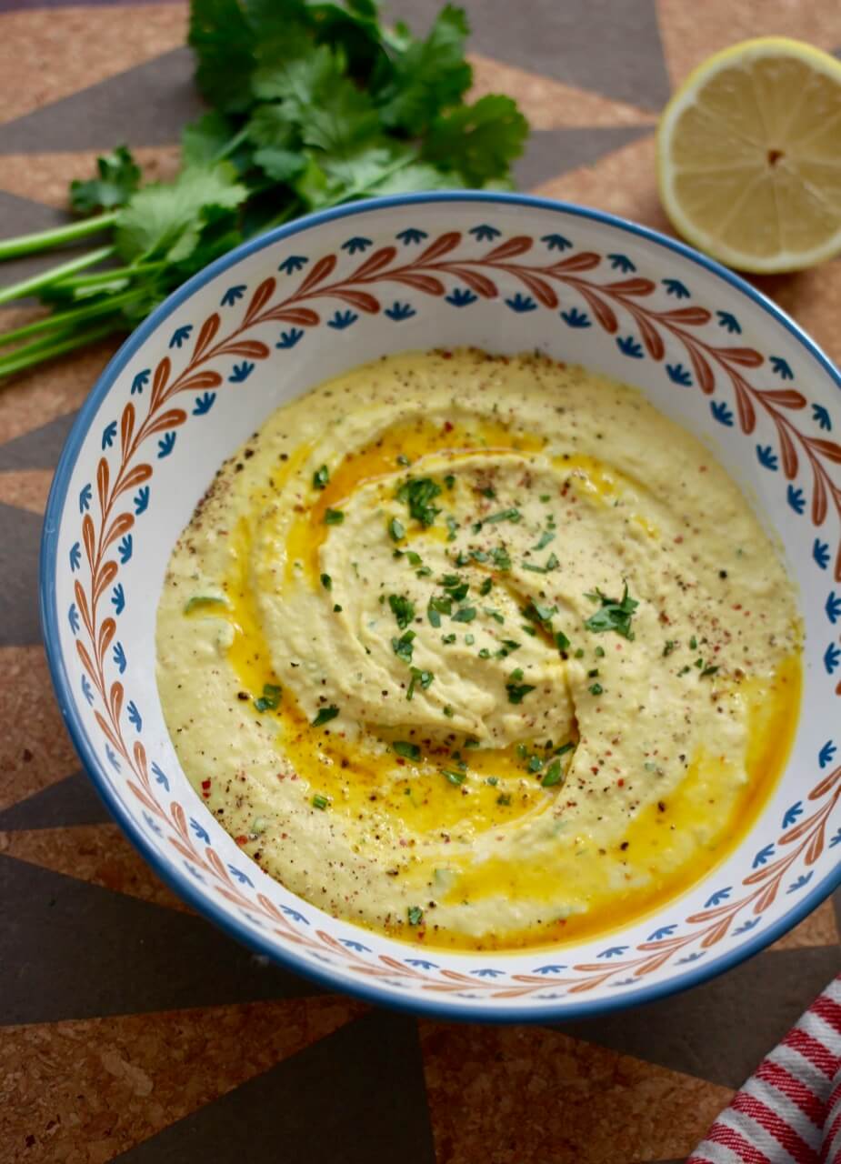 HOME OF HAPPY: SAFRAN HUMMUS
