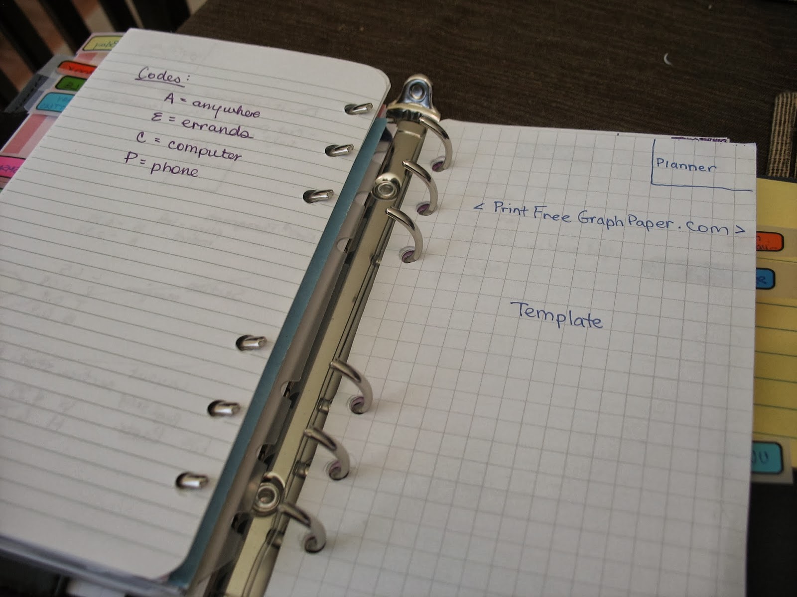 DIY Planner: Notepads Using Graph Paper Printables | Giftie Etcetera ...