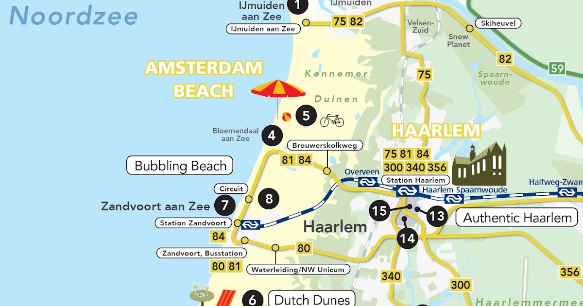 Vrije Ruimte: Kaartlezen (20) - Amsterdam Beach!