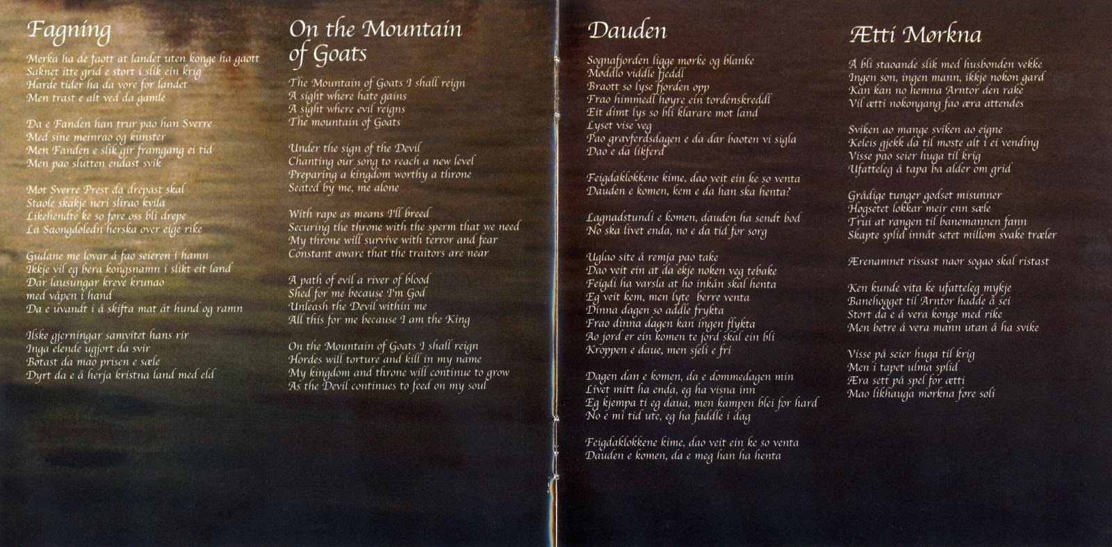 Cries from the Quiet World: Windir "Likferd"