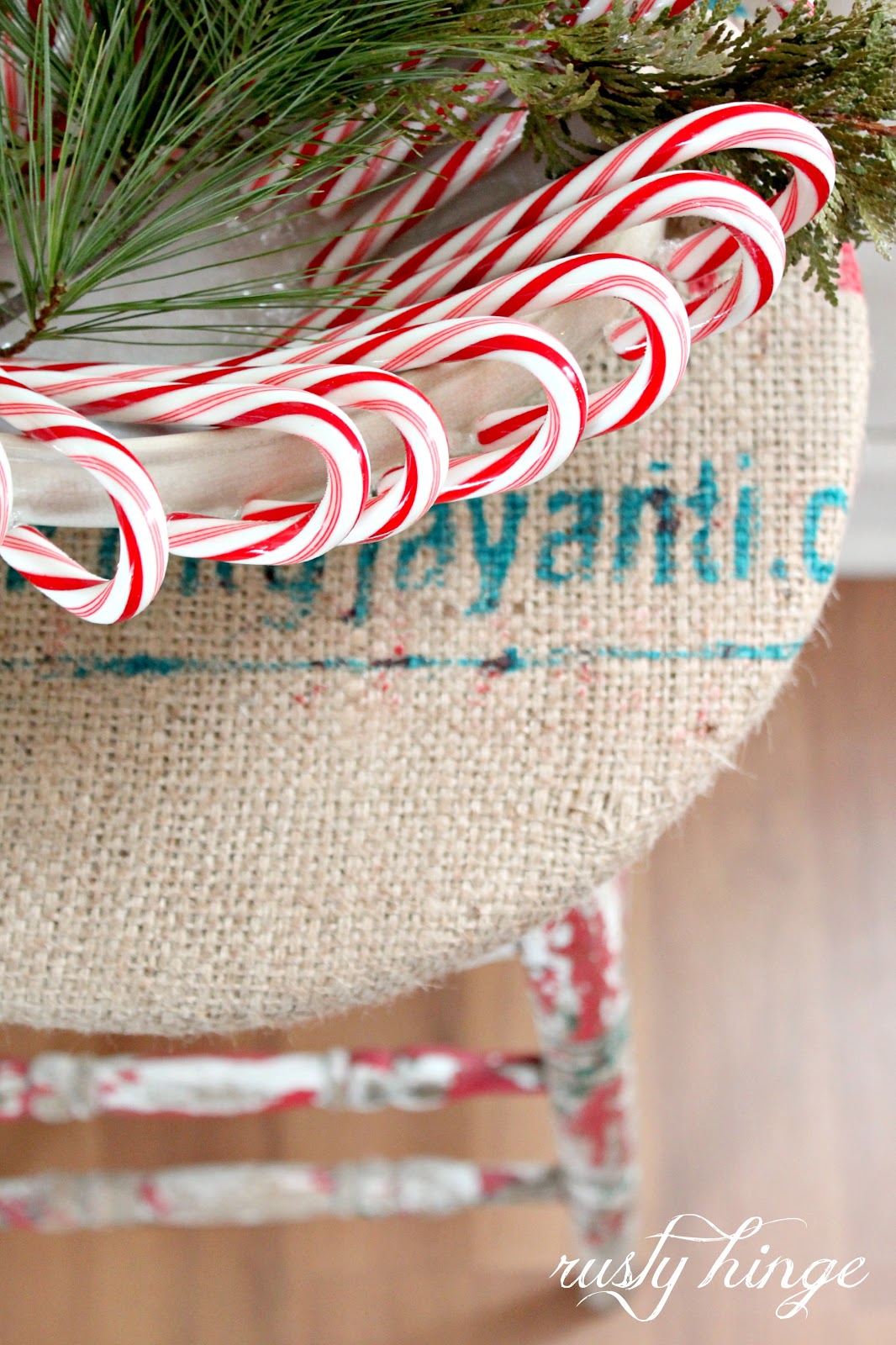 A Stool for Christmas | Rusty Hinge