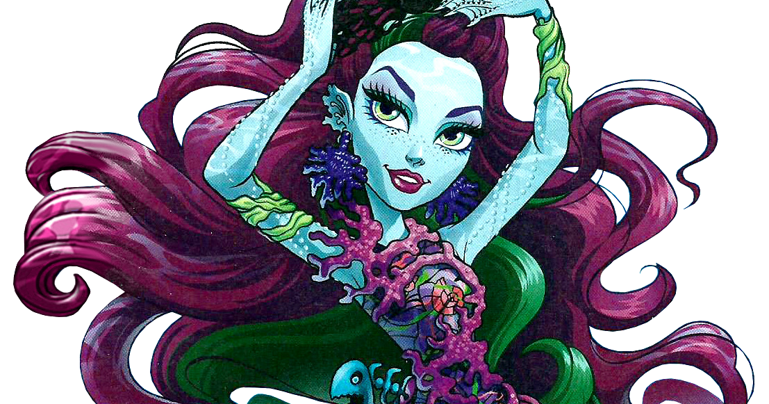 Todo sobre Monster High: Nuevo artwork/PNG de Posea Reef