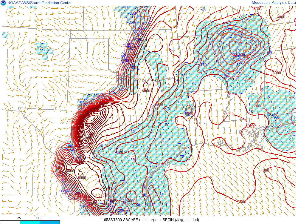 The Weather Centre: Record Breaking CAPE Values- May 22