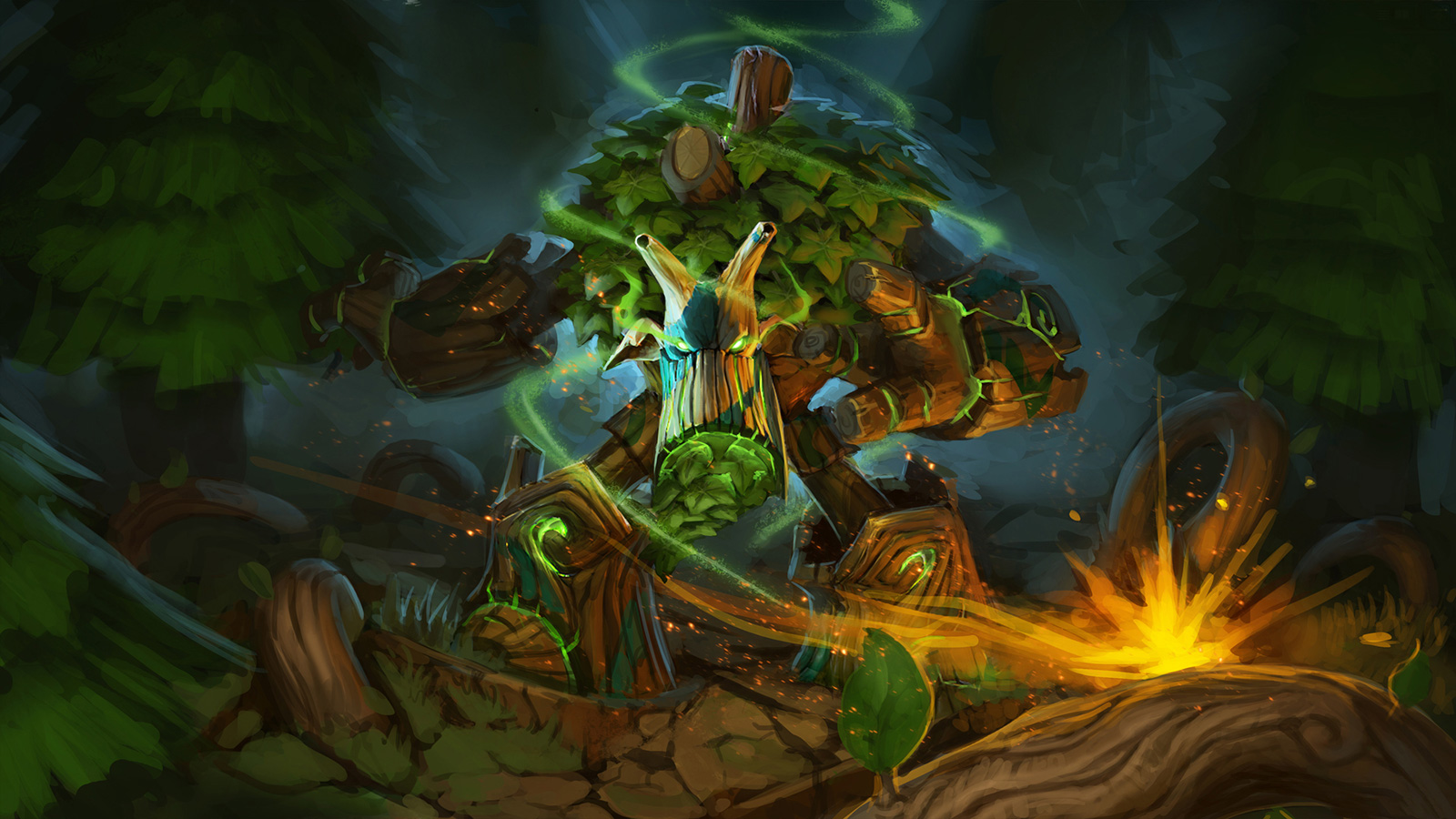 Treant Protector Dota 2 Wallpaper