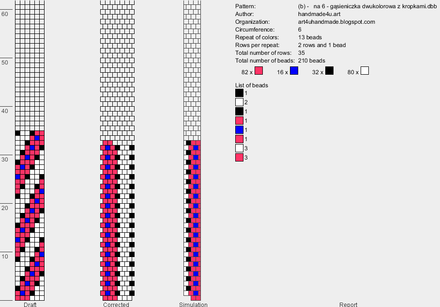 handmade4u.art : Schematy bead/ diagrams bead