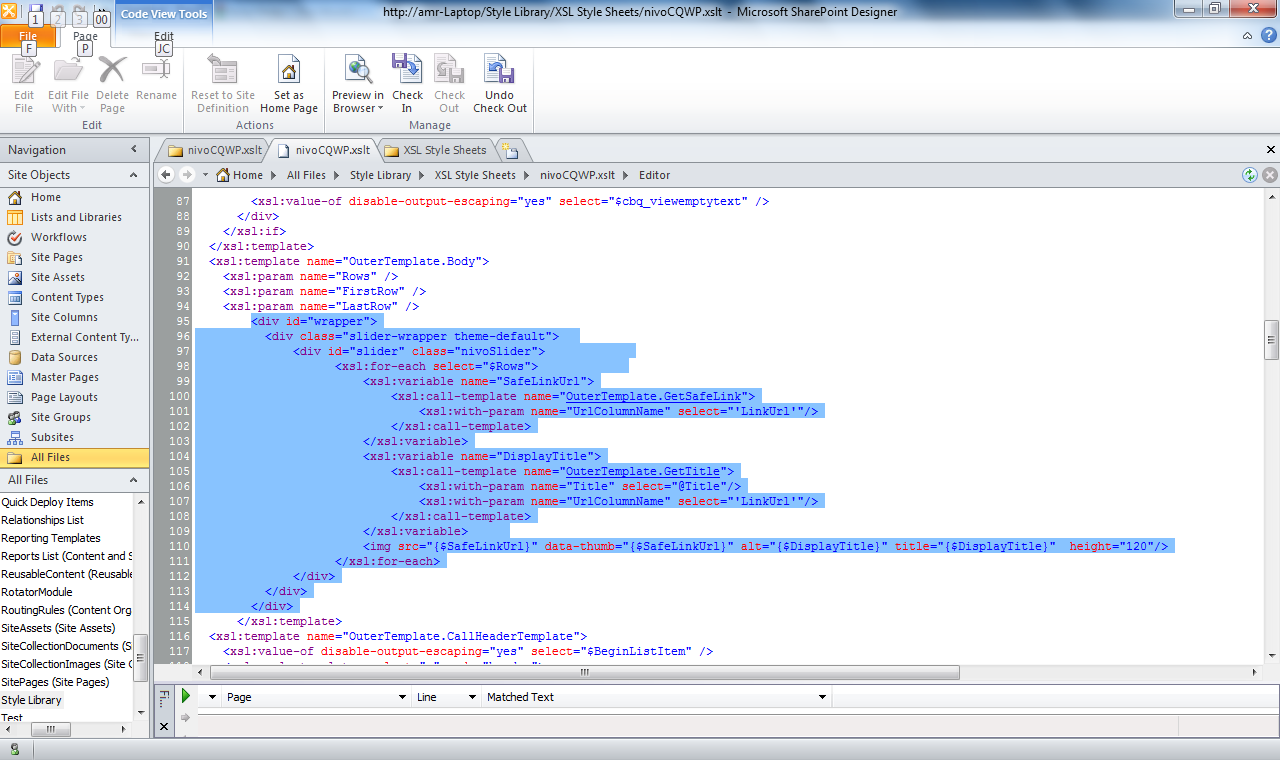 Image Carousel Webpart Sanboxed Sharepoint Tweaks Blog